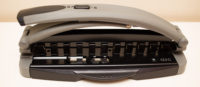 Using the Staples puncher with the Atoma system - Bleistift