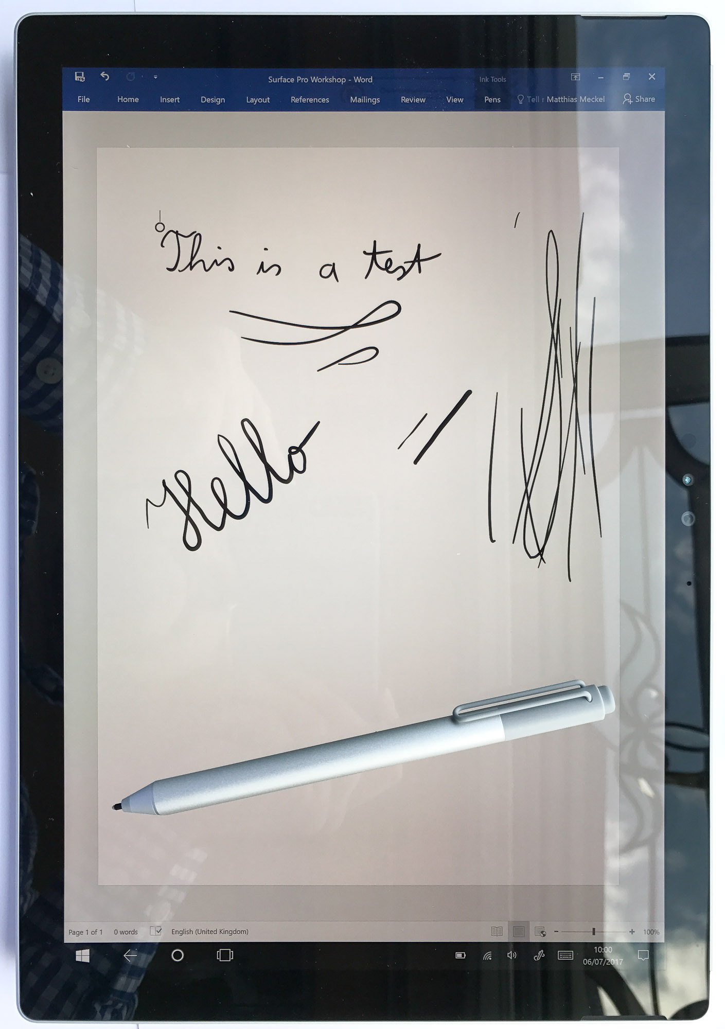 Microsoft's Pen - Bleistift